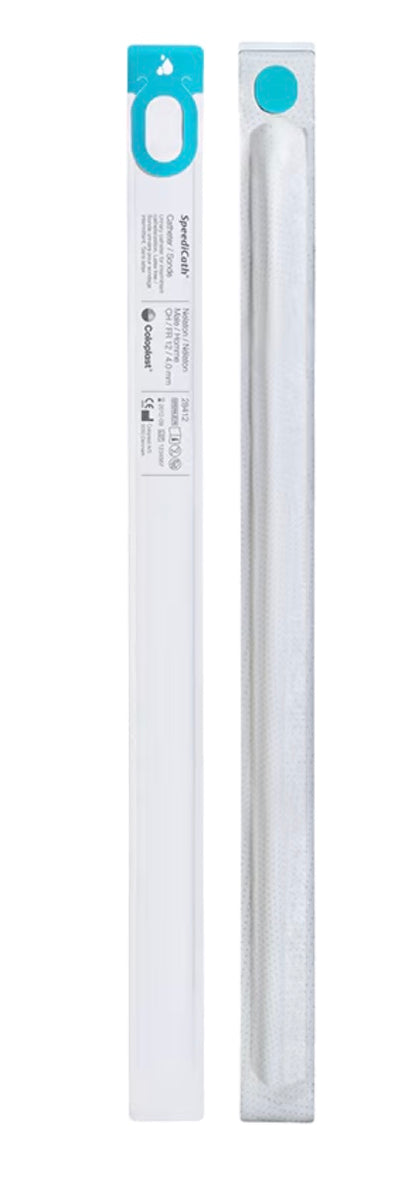 COLOPLAST SpeediCath® Standard Male Straight hydrophilic-coated cathet ...